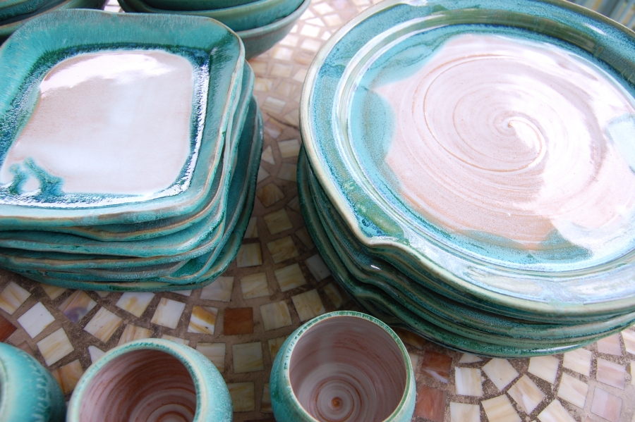 Handmade Pottery Dinnerware Plates Hand Thrown Dinner Plate in ...