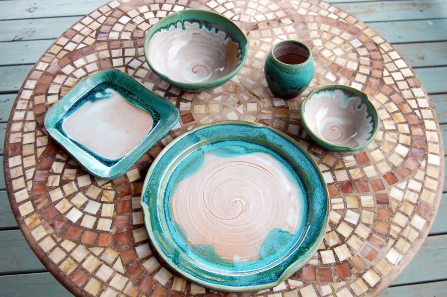 Handmade Pottery Dinnerware Plates Hand Thrown Dinner Plate in ...