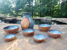 Handmade Pottery Mugs, Hand Thrown Pottery Dinnerware Sets